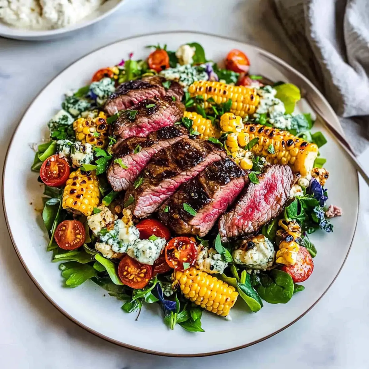 Ultimate Balsamic Steak Gorgonzola Salad: A Delicious Summer Delight